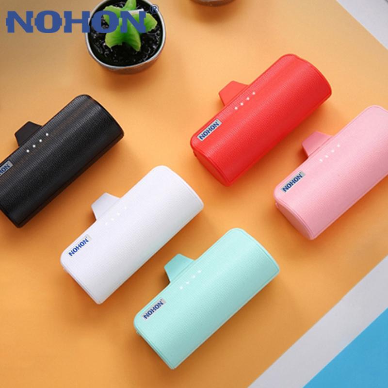 Buy NOHON Wireless Mini Power Bank 3000mAh Portable Charger External ...