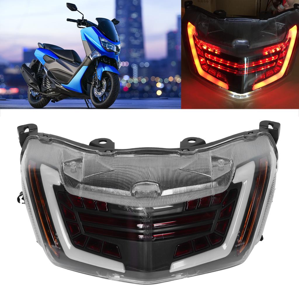 Buy Motorcycle Rear LED Brake Lamp Taillight W/Turn Signals Fit for ...
