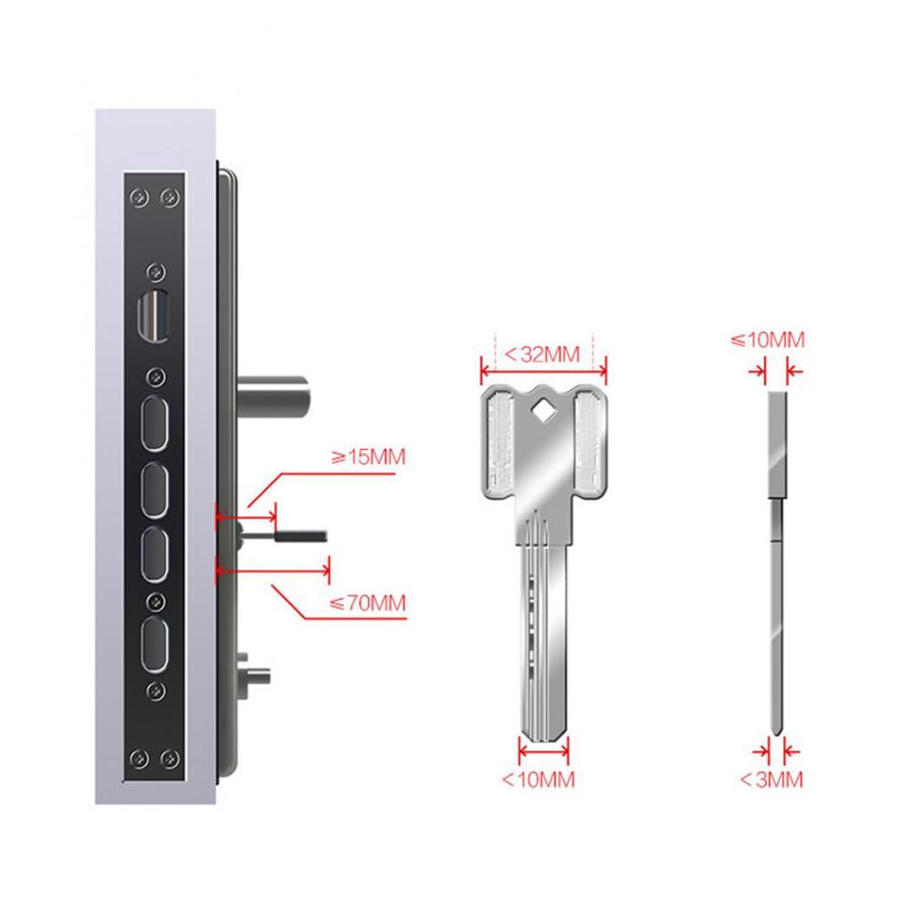 Buy Electronic for Sherlock S2 Home APP Control Smart Door Lock at ...