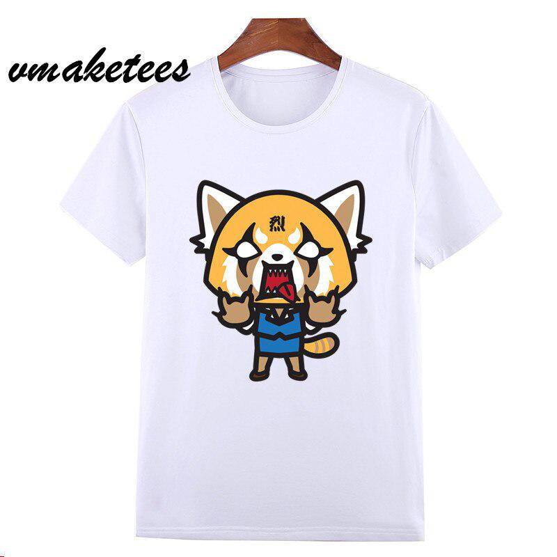 Buy Arrive Aggretsuko Aggressive Retsuko T-shirt Men Women Print ...