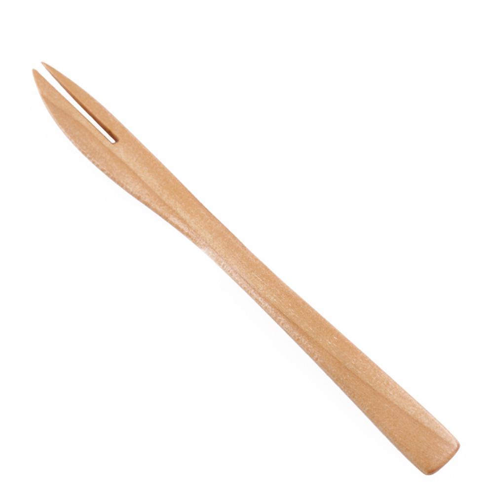 Buy Innovative Fruit Fork Natural Wooden Fruit Fork Household Wooden ...