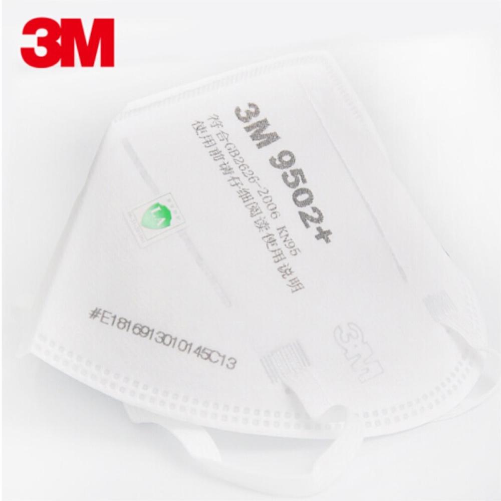 3M 9502+ Particulate Respirator Protective Masks Safety Mask PM2.5 Smog ...