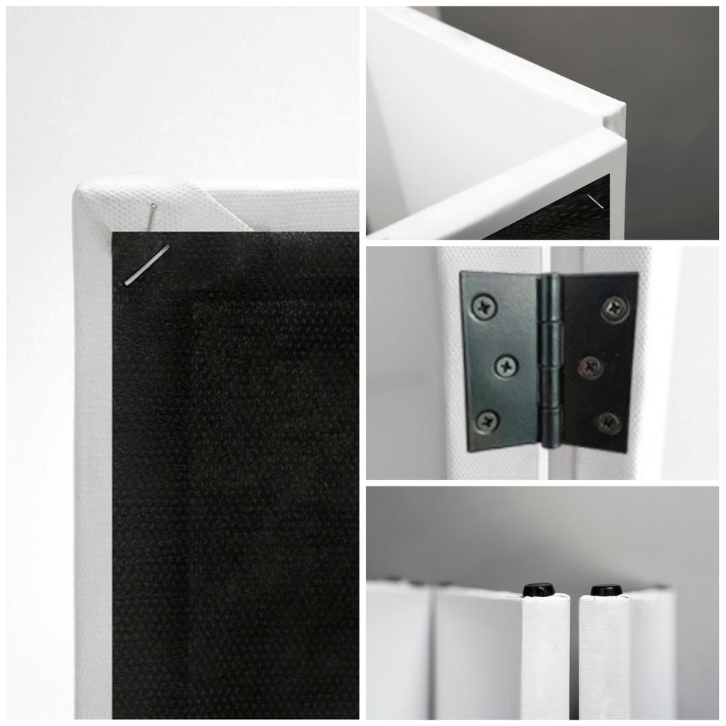 Buy Room Divider Decorative Screen 6 Panels Single-Sided Canvas PIN ...