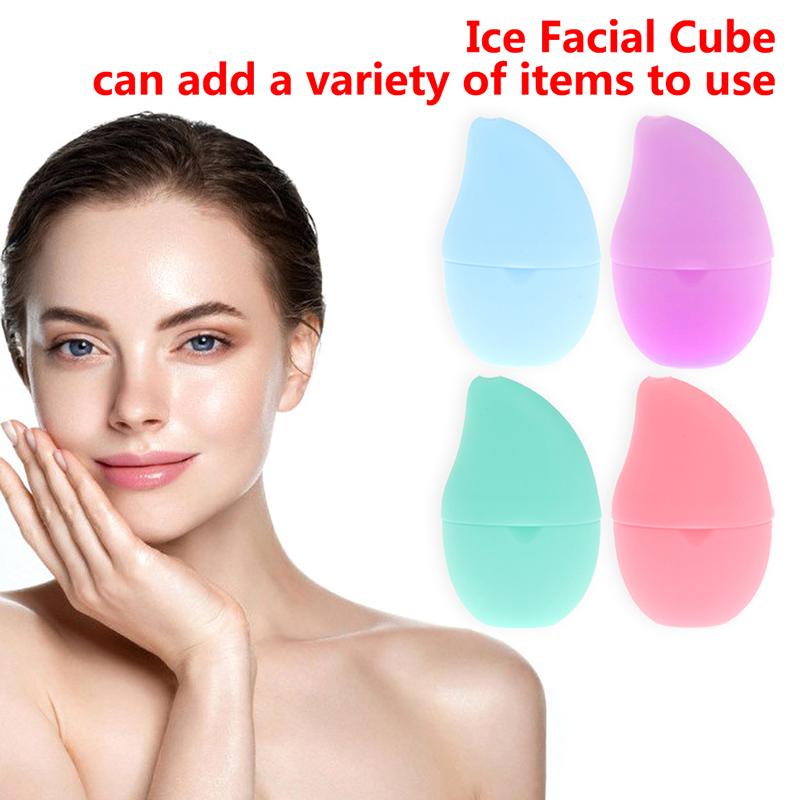 Buy Silicone Ice Face Roller Skin Care Face Massager Ice Cube Tray Ice ...