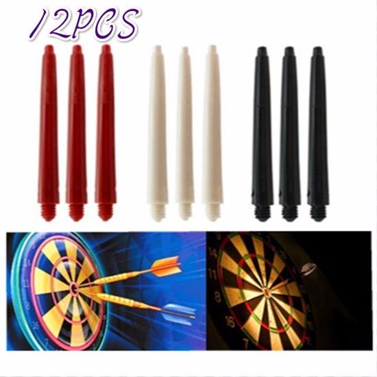 12Pcs Nylon Screw Dart Shafts Short Darts Stems Replacement uygun ...
