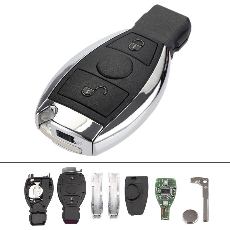 434MHz 2 Buttons Keyless Uncut Flip Remote Key Fob for Mercedes BENZ ...