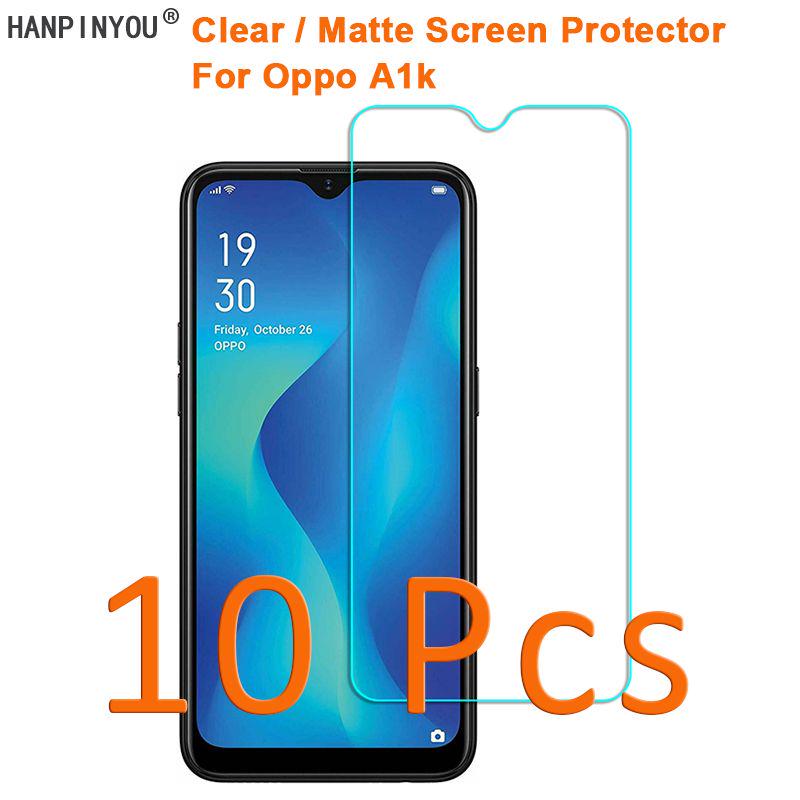 10 Pcs/Lot For Oppo A1k 6.1" Clear Glossy /Anti-Glare Matte Screen ...