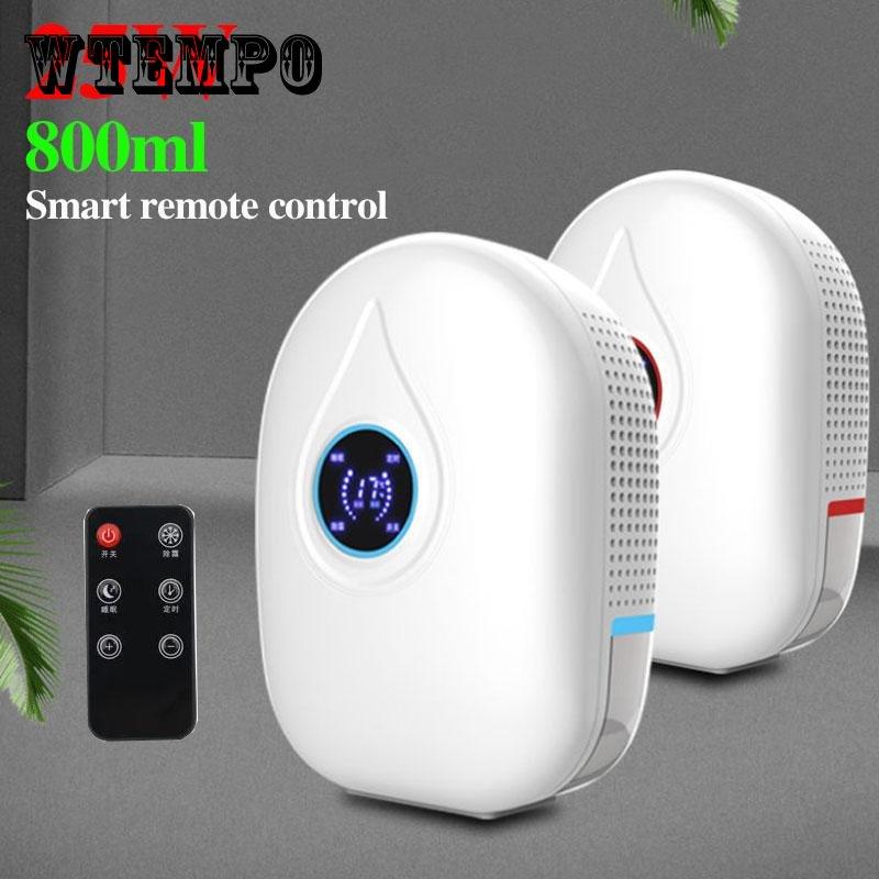 Buy 0.8L LCD Smart Remote Control Dehumidifier Air Dryer Moisture ...