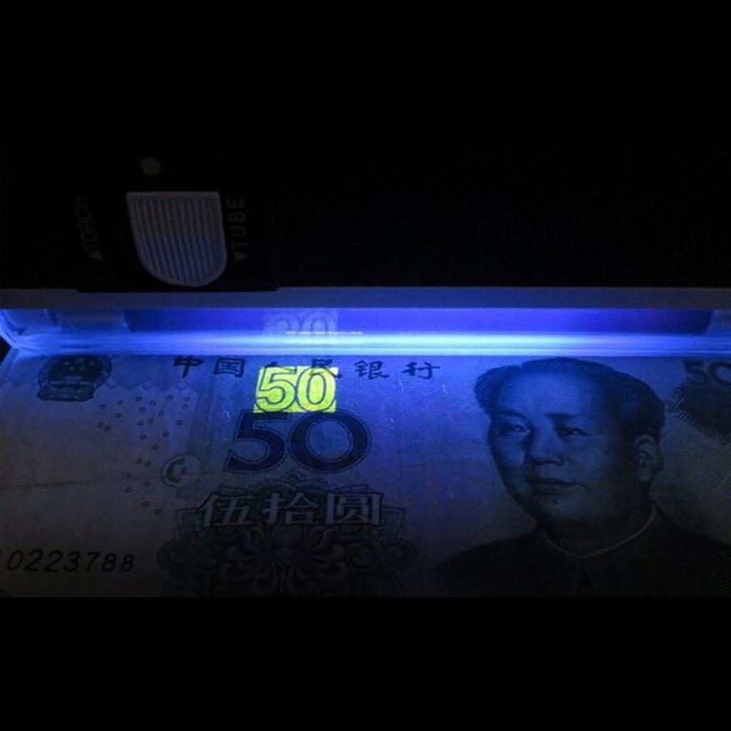 Buy Portable Handheld Money Detector UV Lamp Currency Note Detector LED ...