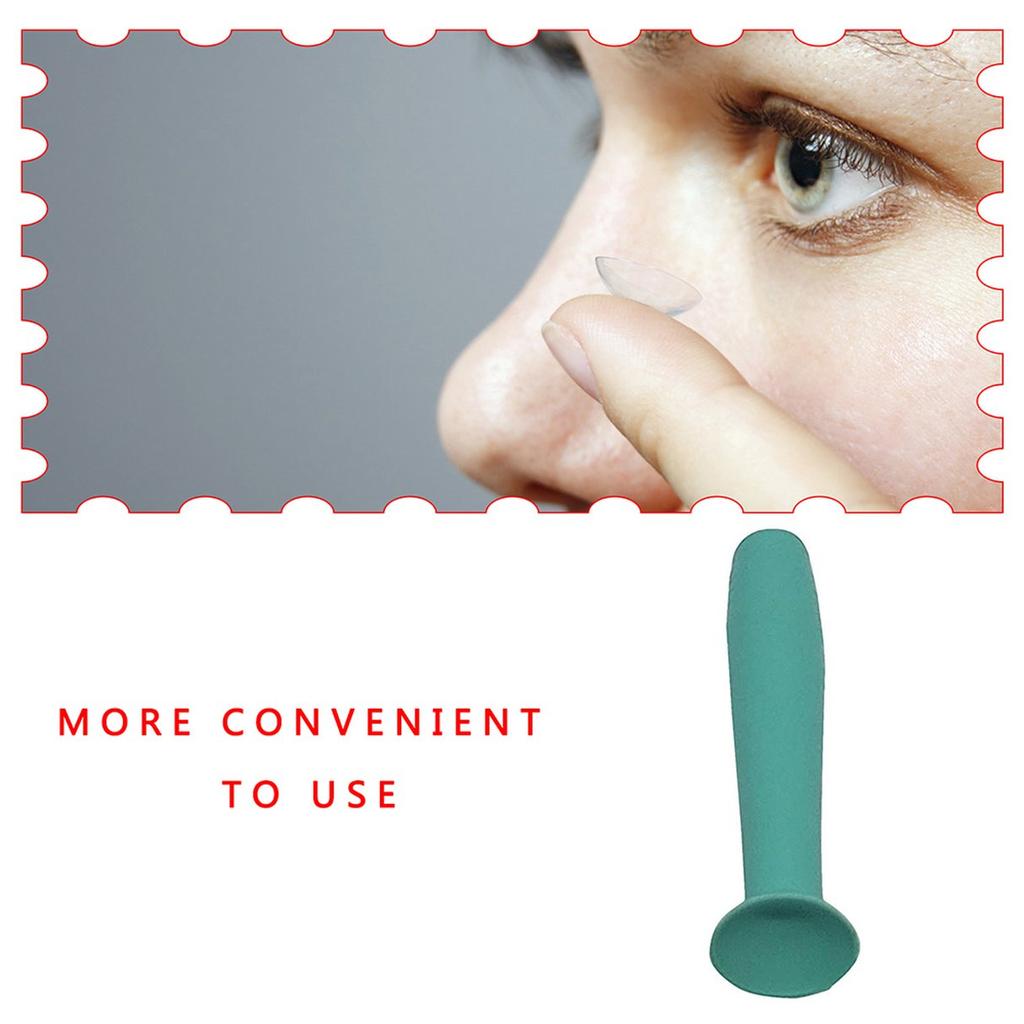 Buy EEEH Contact Lens Suction Stick Silicone Integrated Hollow Shaping ...