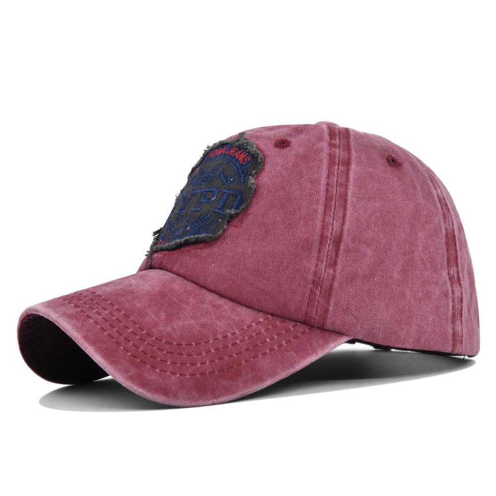 Buy Distressed Embroidered Baseball Cap NYP Embroidered Baseball Cap ...