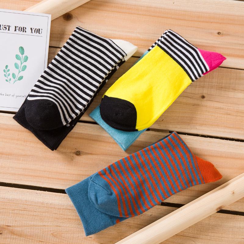 Buy 3 Pairs/lot Trend Socks Cotton Mens Socks Happy Socks Business Men ...