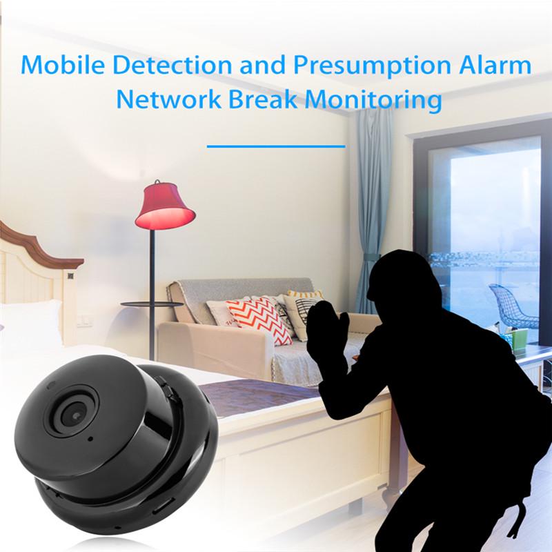 Wireless Mini IP Camera IR Night Vision Micro Camera Home Security ...