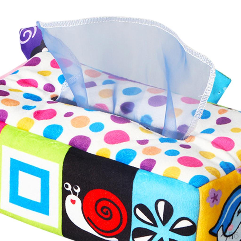 Compra online de Baby Tissue Box Crinkle Tissues Play Paper for Motor ...