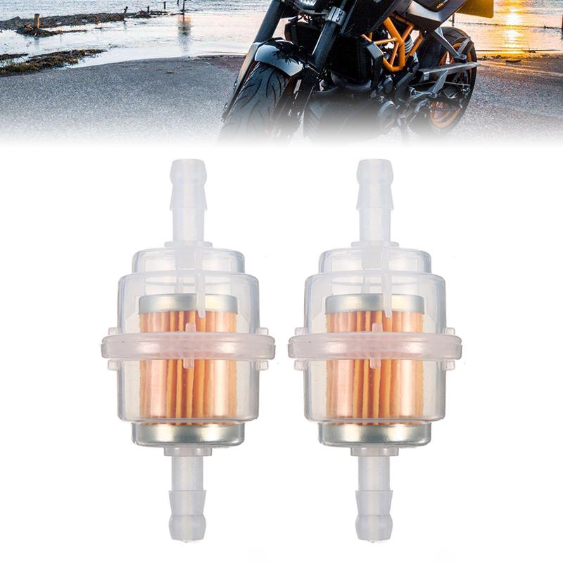 Buy Pdtoweb 2pcs Petrol Motorcycle Car Universal Inline Fuel Filter Cup ...