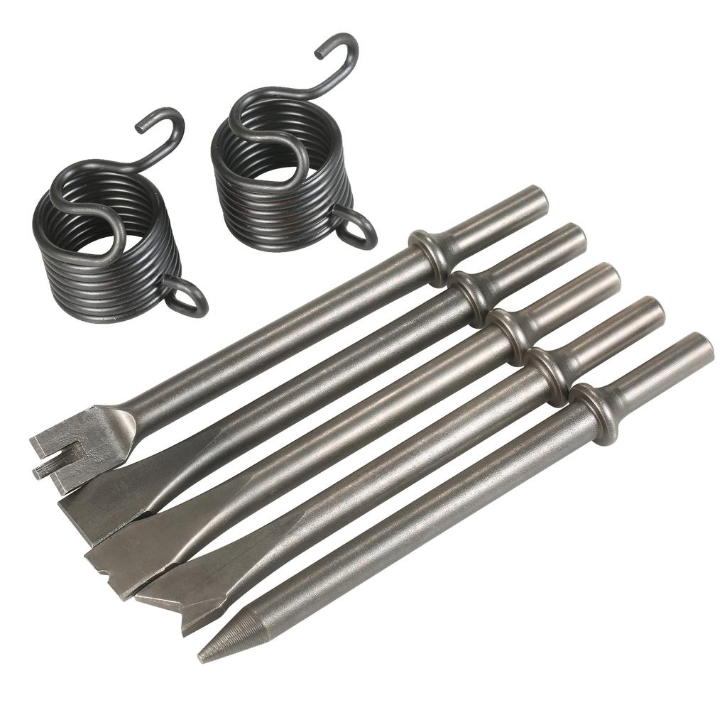Buy 7Piece Pneumatic Chisel Set Heavy Duty Air Hammer Punch Chisel Bits ...