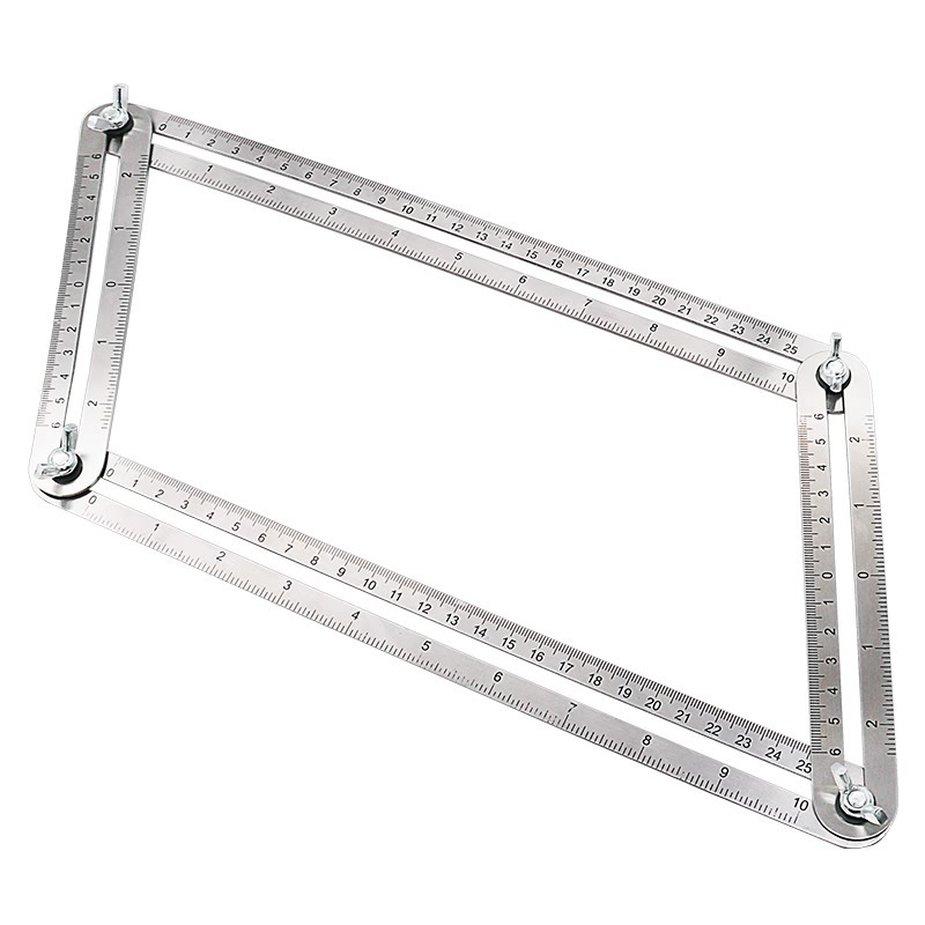 Buy Free Time Multi Angle Stainless Steel Measuring Rulers Folding ...