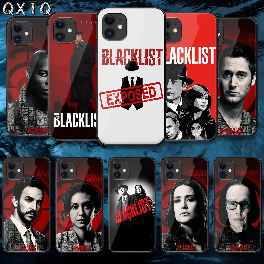 Buy QTXQ TV Series The Blacklist Tempered Glass Phone Case Cover For ...
