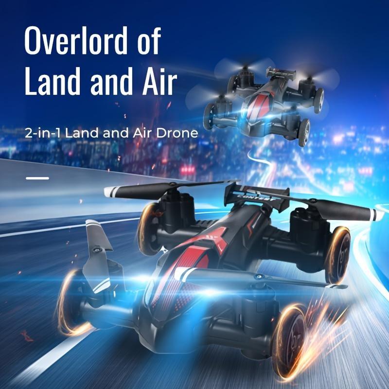Buy Land And Air Dual Mode MINI Four-axis Remote Control Car, Remote ...