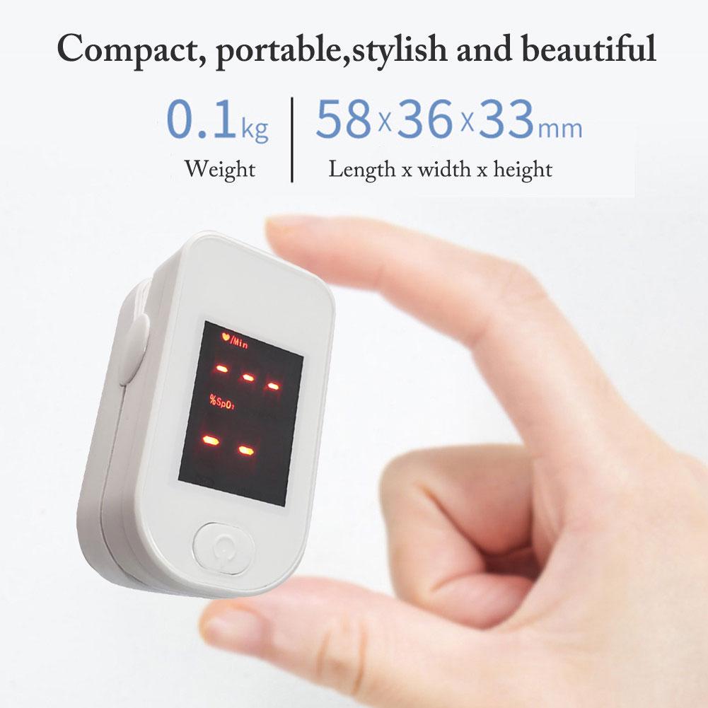 Satın alın Finger Oximeter Oxygen Saturation Monitor Portable SpO2 LED ...