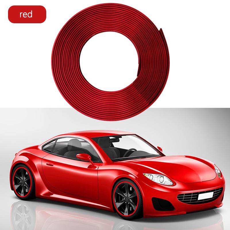 Buy Plating Colorful Car Vehicle Wheel Rims Protector Tire Guard Line ...