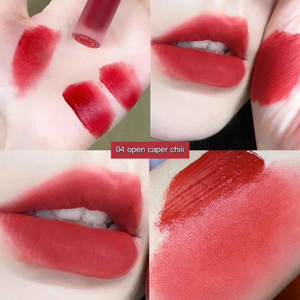 Buy Waterproof Non-marking Lipstick Long Lasting Lip Glaze Velvet Matte ...