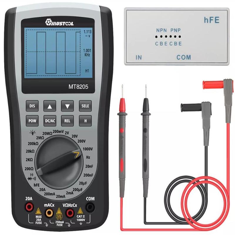Professional Digital Handheld LED Scopemeter Oscilloscope Multimeter ...