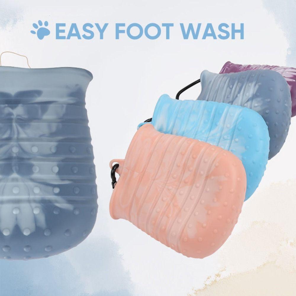 Cheap Soft Pet Foot Washer Portable Pet Foot Cleaning Bucket Durable ...