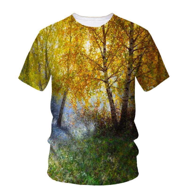 Купить Летние новые пейзажные картины маслом, художественные ...