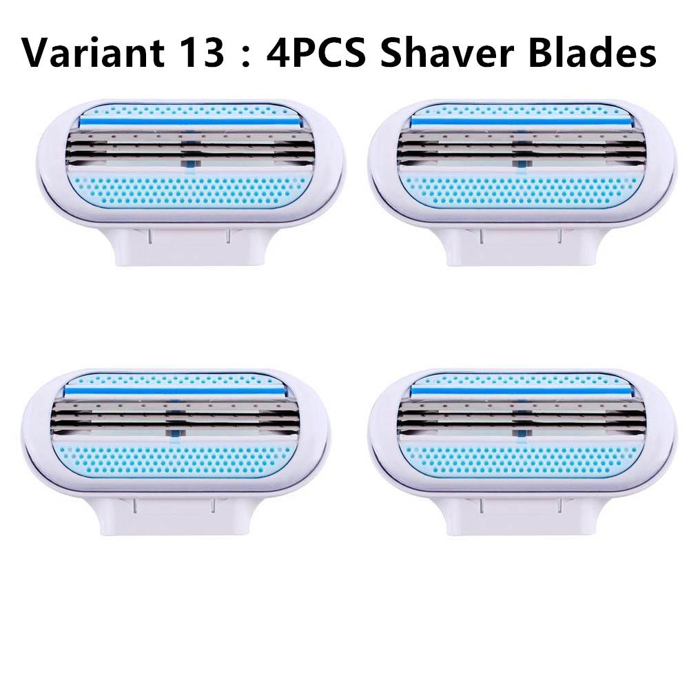 Buy 10-20PCS Female Shaving Straight Manual Beauty Tools Three Layer ...