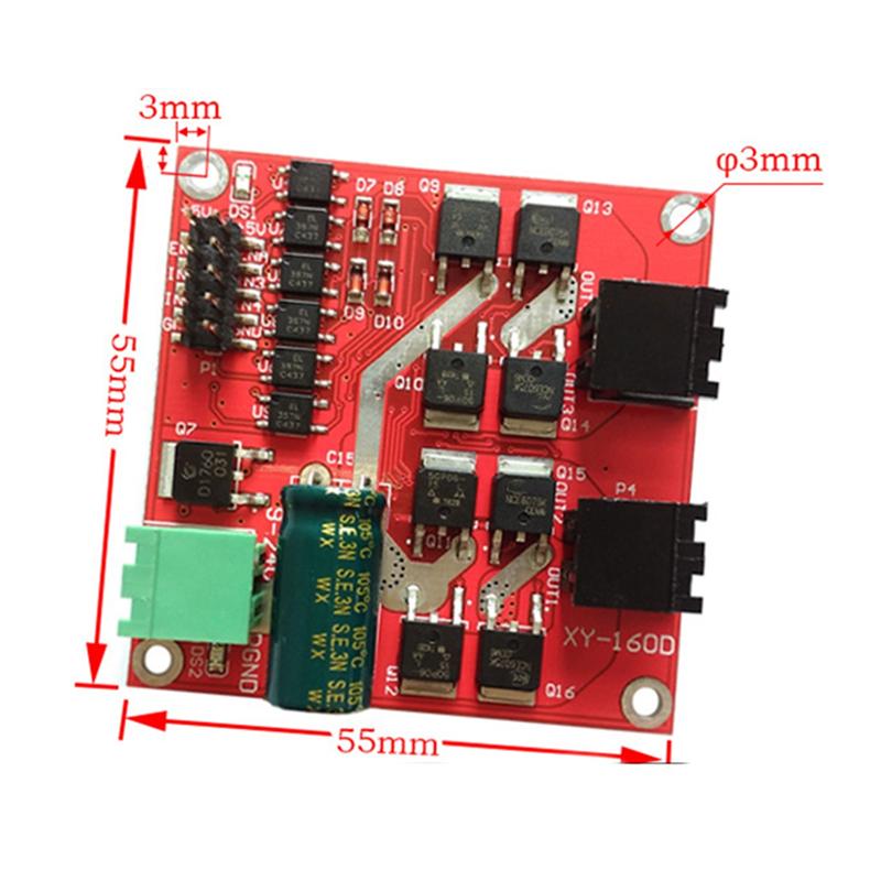Cheap 2 Channel Dual H-Bridge DC Motor Driver Module Positive ...