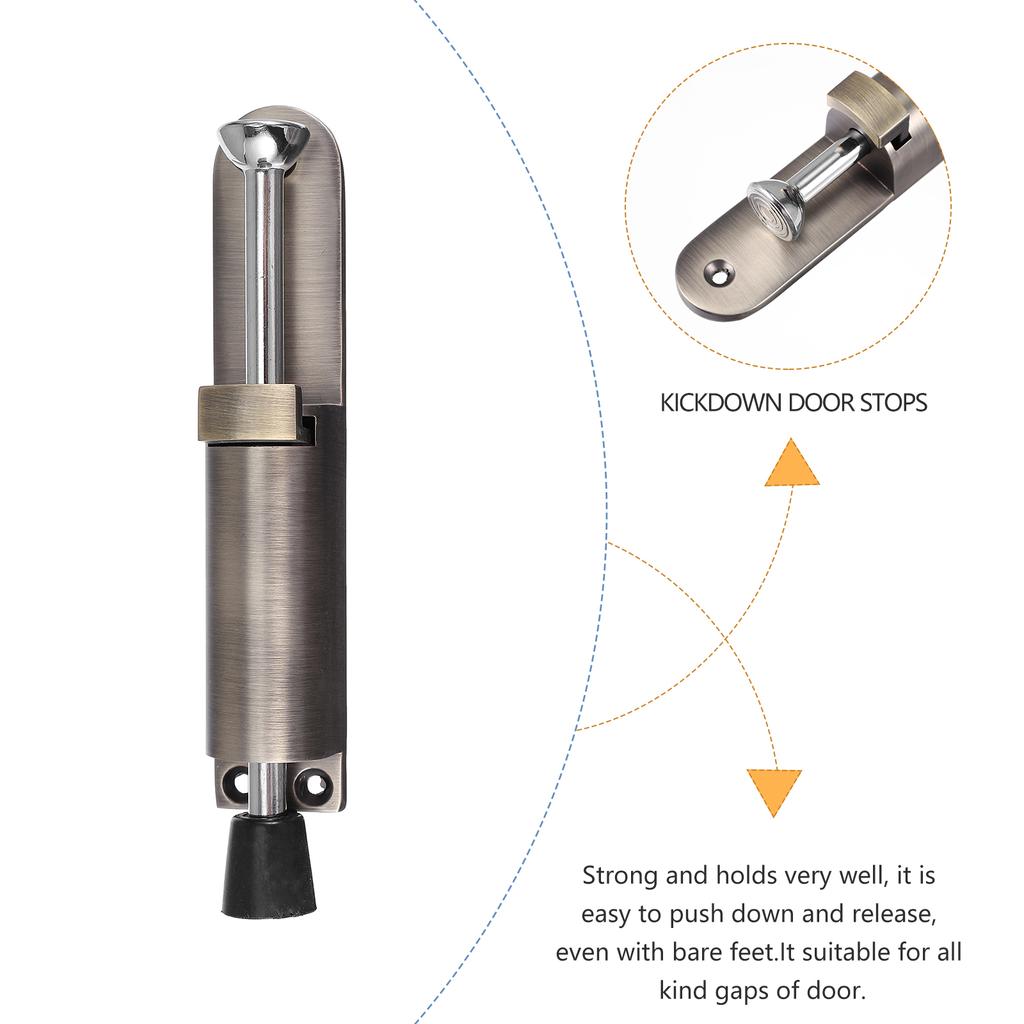 Buy Easy Step Door Stopper Spring Loaded Foot Pedal Telescopic Door ...