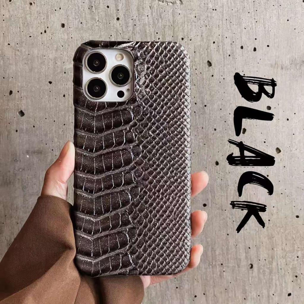 INS Luxury Lacquer Glitter Crocodile Pattern Anti-fall Mobile Phone ...