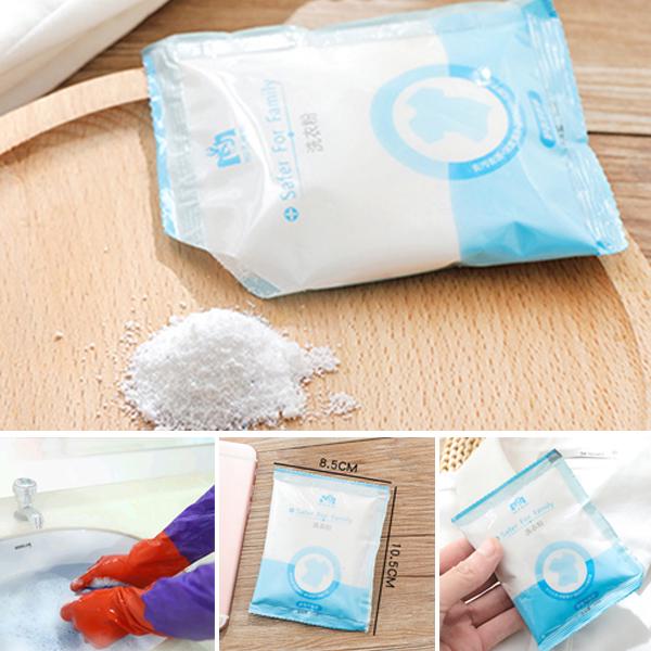 Buy Travel Disposable Small Bag Packing Washing Powder Portable Outfit ...