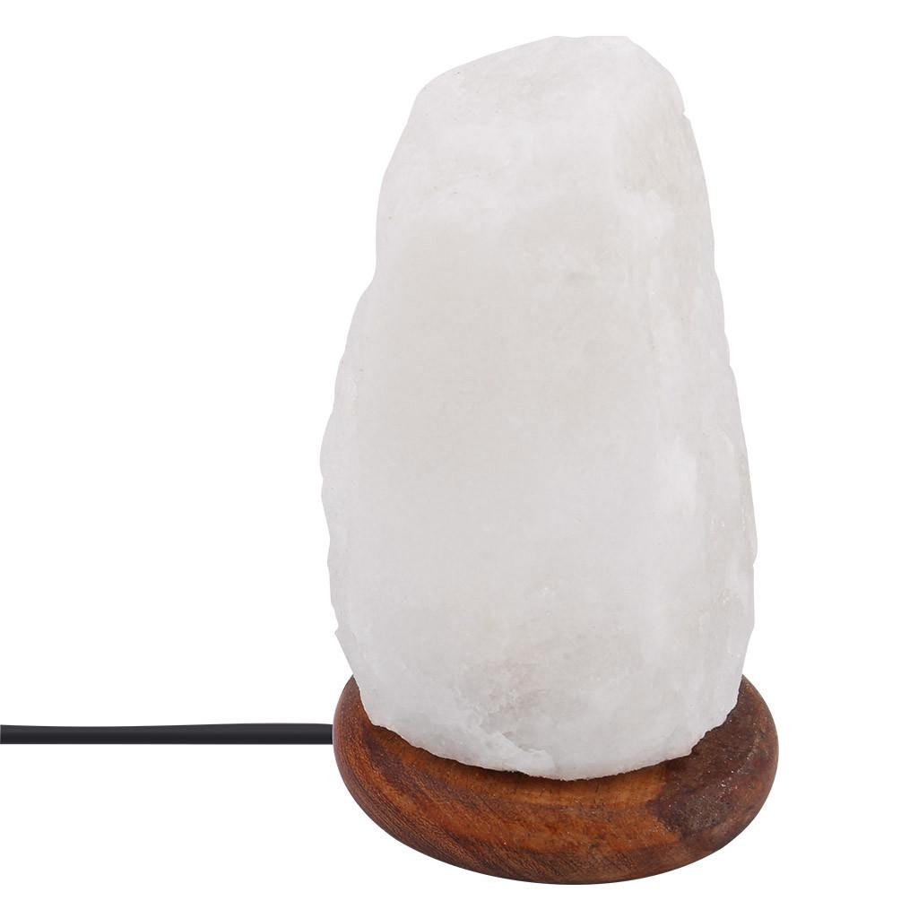 Himalayan Natural Ionic Rock Crystal Salt Night Lamp Air Purifier ...