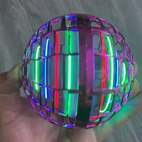 Buy Rechargeable Flying Ball Spinner Dynamic Light Effect Funny Hand ...