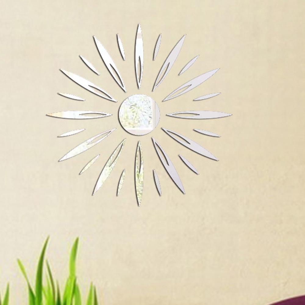 Buy 3D Removable Mirror Decal Wall Sticker Decal DIY Home Room Art ...