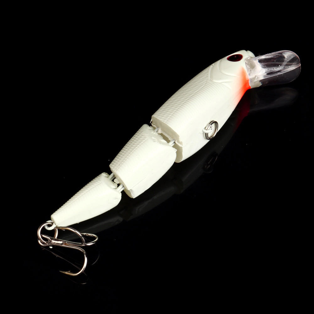 Buy Multi Jointed Fishing Lure Bait Bass Crank Minnow Swimbait Life ...