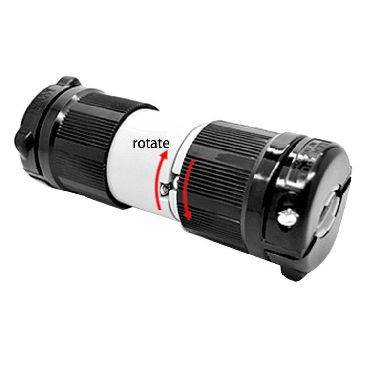 Nema L14-20C/30C High Power 4-Prong Twist Lock Plug Locking Connector ...