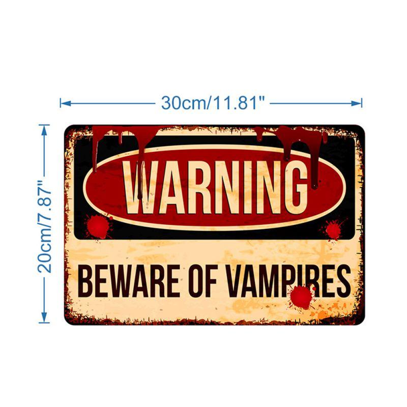 Satın alın Halloween Warning Stickers Wall Window Refrigerator Decor ...