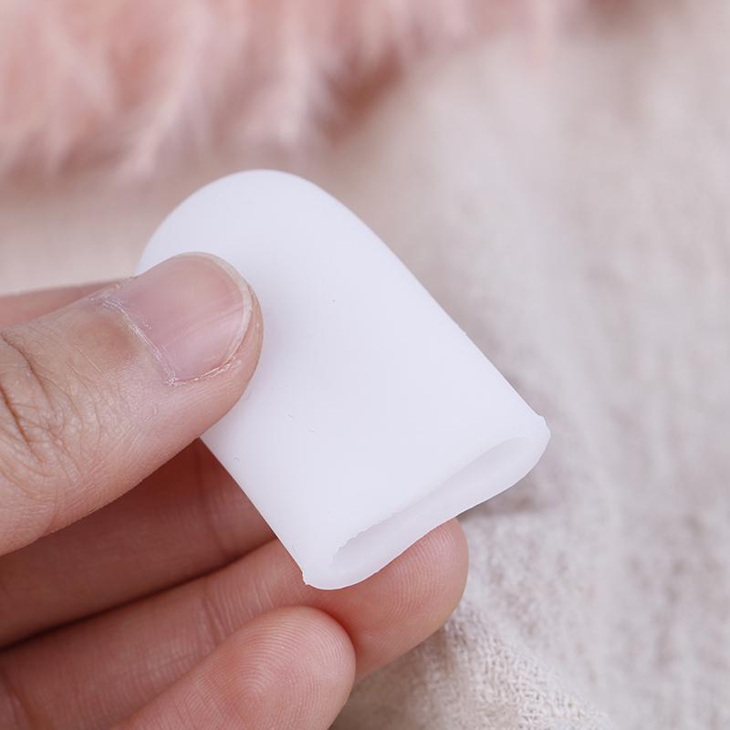 Buy 5 Pairs Gel Silicone Soft Toe Cap Protector Cover Corn Blisters ...