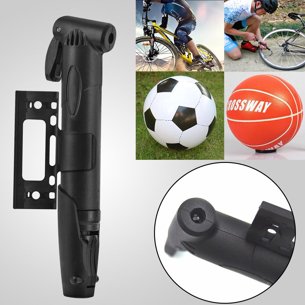 Mini Portable Bicycle Tyre Tire Air Hand Pump Lightweight MTB Road Bike ...