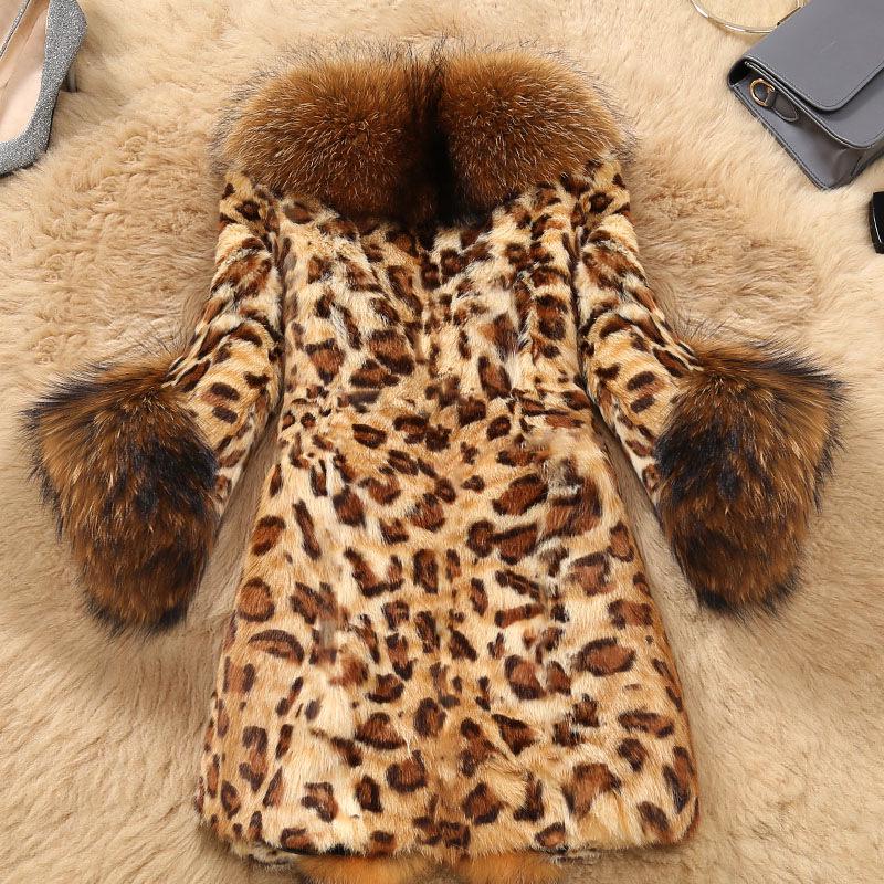 Buy Animal Print Fur Coat Faux Fur Leopard Shawl Jacket at affordable ...