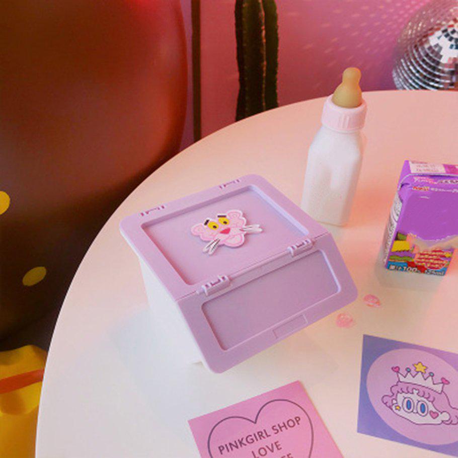 Buy Multifunction Cute Desktop Storage Box Makeup Cosmetics Organizer ...