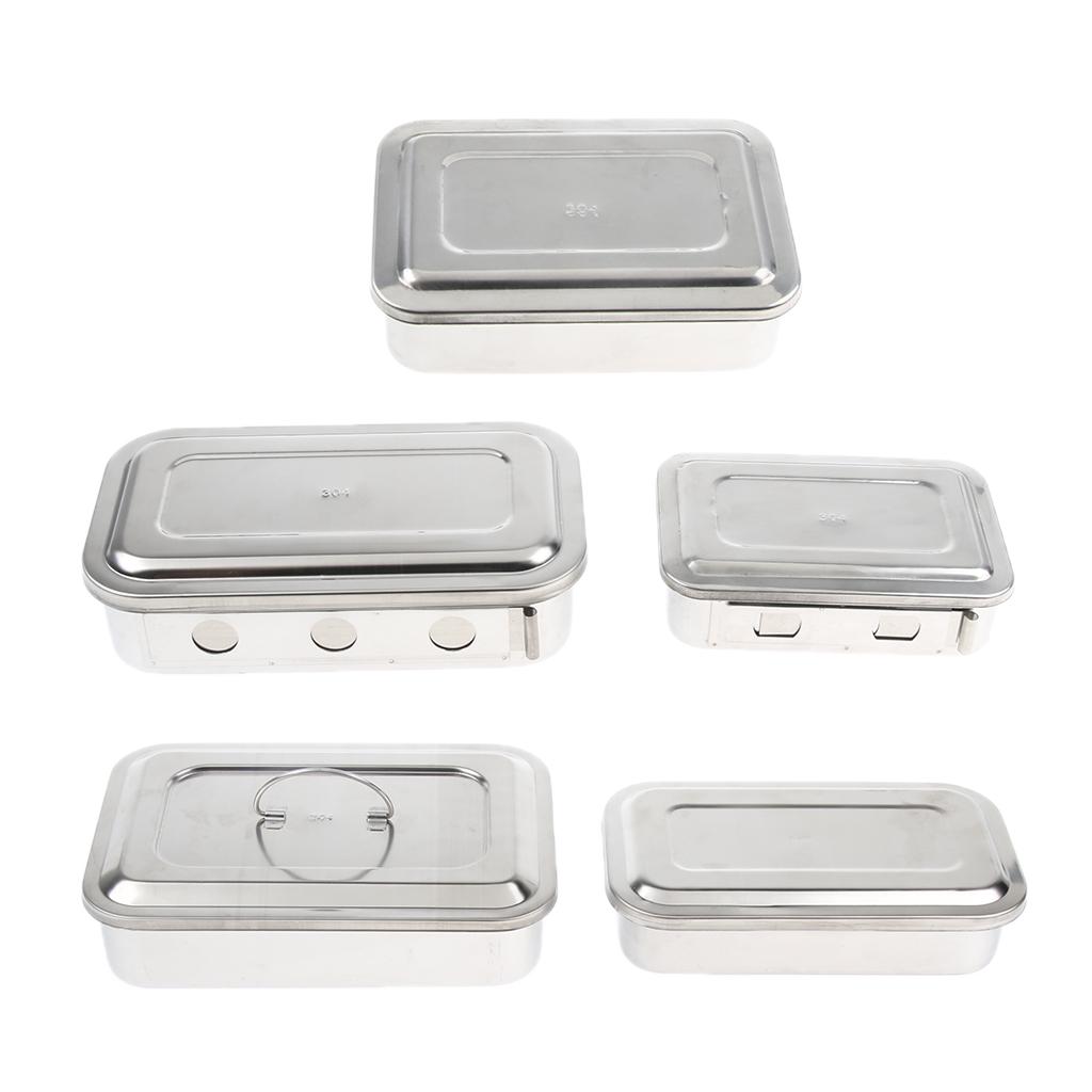 Buy Surgical Instrument Box W/ Lid Stainless Steel 201 6Inch at ...