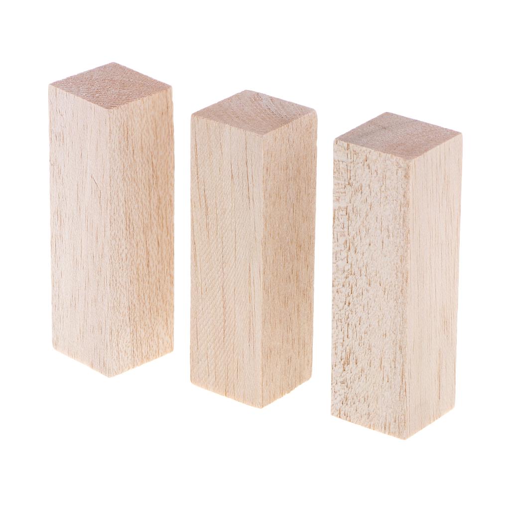 Buy 3/5 piece Balsa Wood Blocks DIY Modelling Craft Working Materials ...