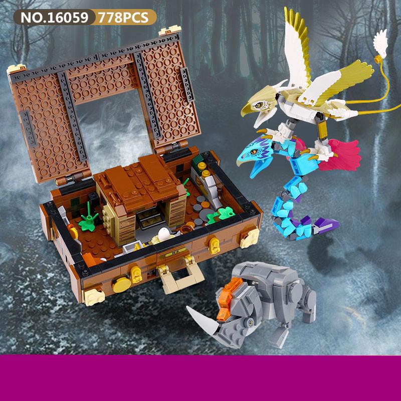 Buy Newt's Magic Luggage Children Educational Handmade Craft Model ...