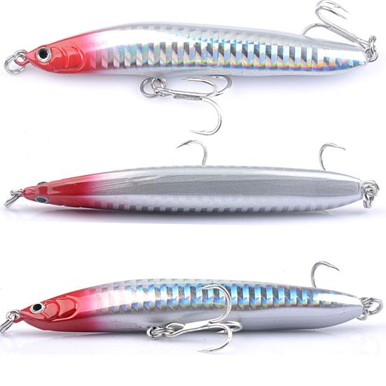 Fish Attraction Bright Color Fishing Lure Long Lasting Artificial Hard ...