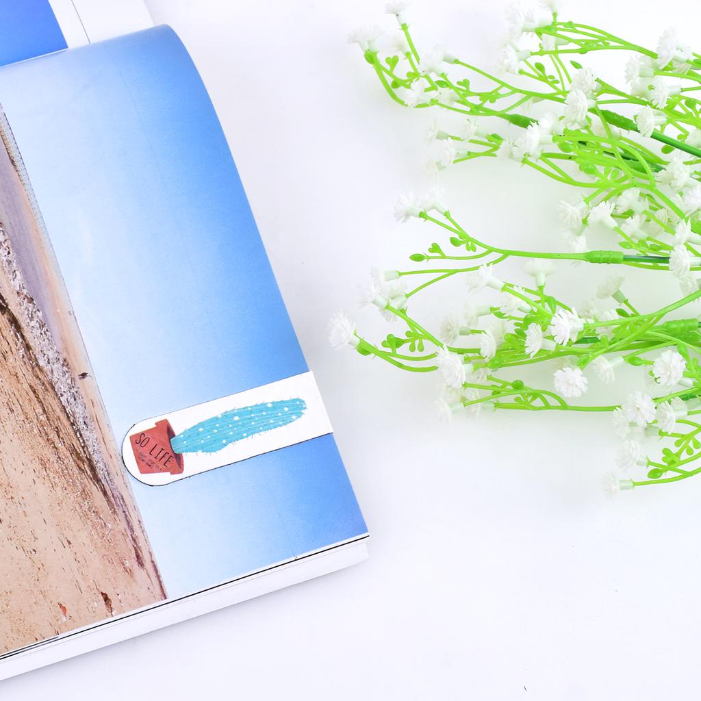 Buy 30 Pieces Magnetic Bookmarks Cute Magnet Page Markers Magnet Page ...