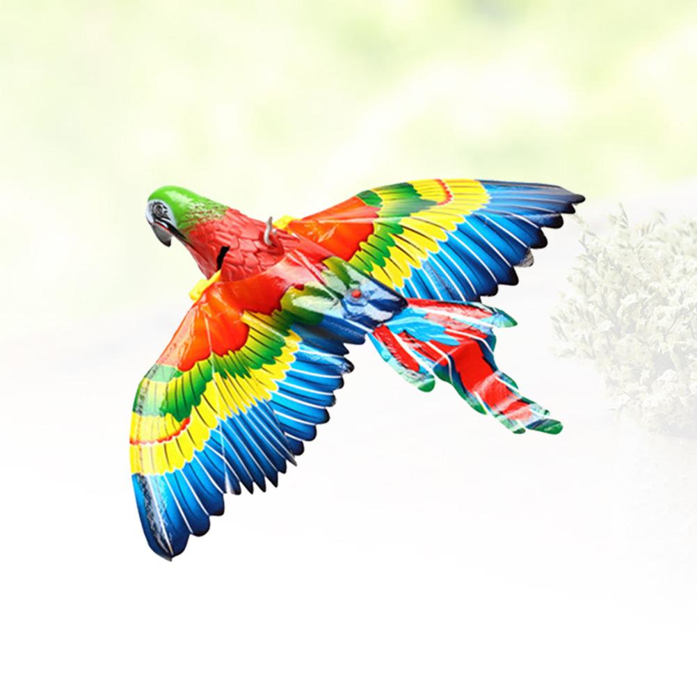 Buy 2pcs Electronic Parrot Sling Hovering Birds Toy with Flashing Sound ...